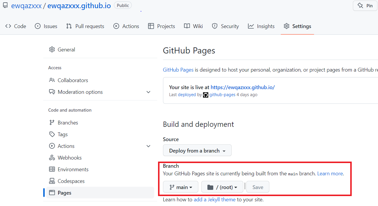 Githubpage 깃허브페이지 Jekyll템플릿 시작하기window Ewqazxxx 